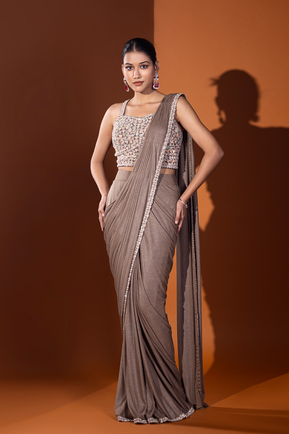 Zarvaan Drape Saree